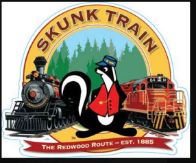 SKUNK TRAIN LOGO MAGNET – Skunk Train