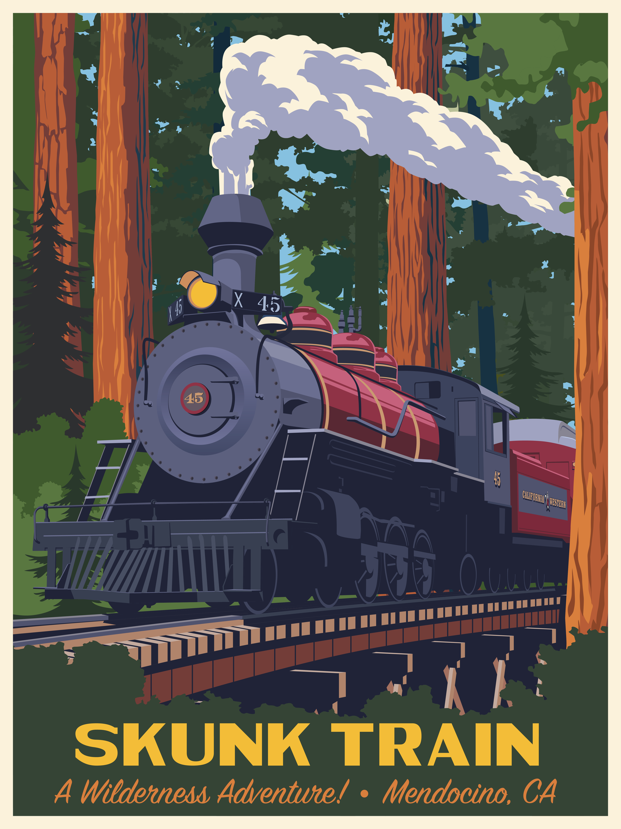 Skunk Train Storefront