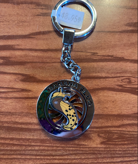 BANANA SLUG SWIVEL KEYCHAIN – Skunk Train
